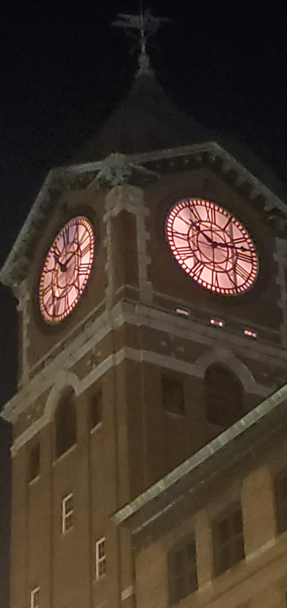 While the clock gets a facelift, the Ayer Mill Clock Tower will shine ...